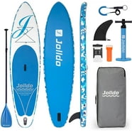 SereneLife SLSUPB06 - Free Flow Paddleboard SUP - Stand Up Water Paddle ...