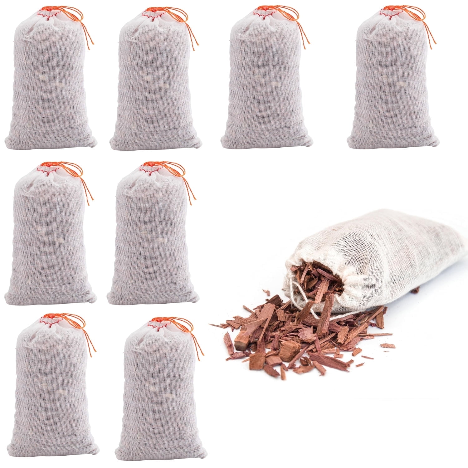 Artrylin 10Pack Cedar Sachets Bag, Red Cedar Chips Sachets for Shoes ...