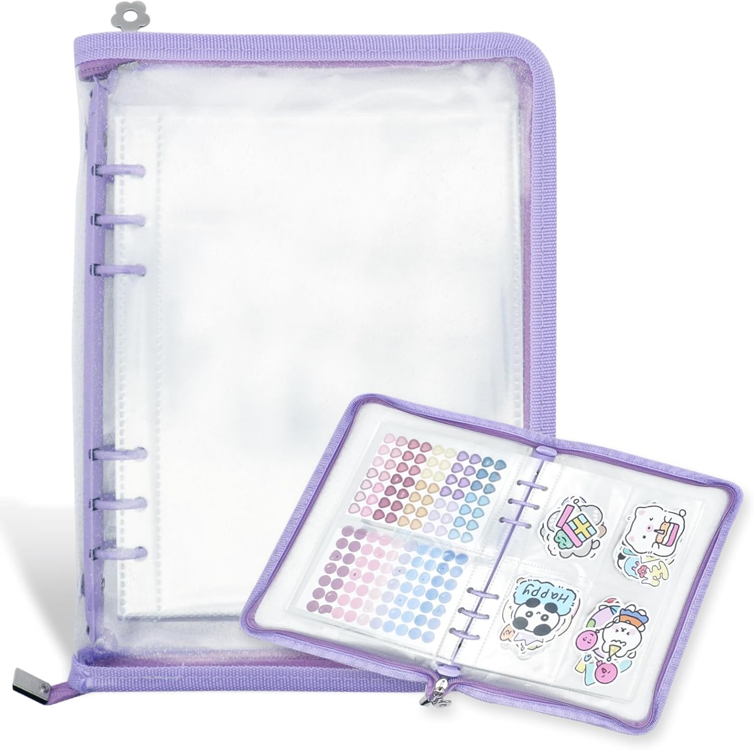 Artrylin 1Pcs A5 Sticker Storage Album,Sticker Organizer Binder,Sticker ...