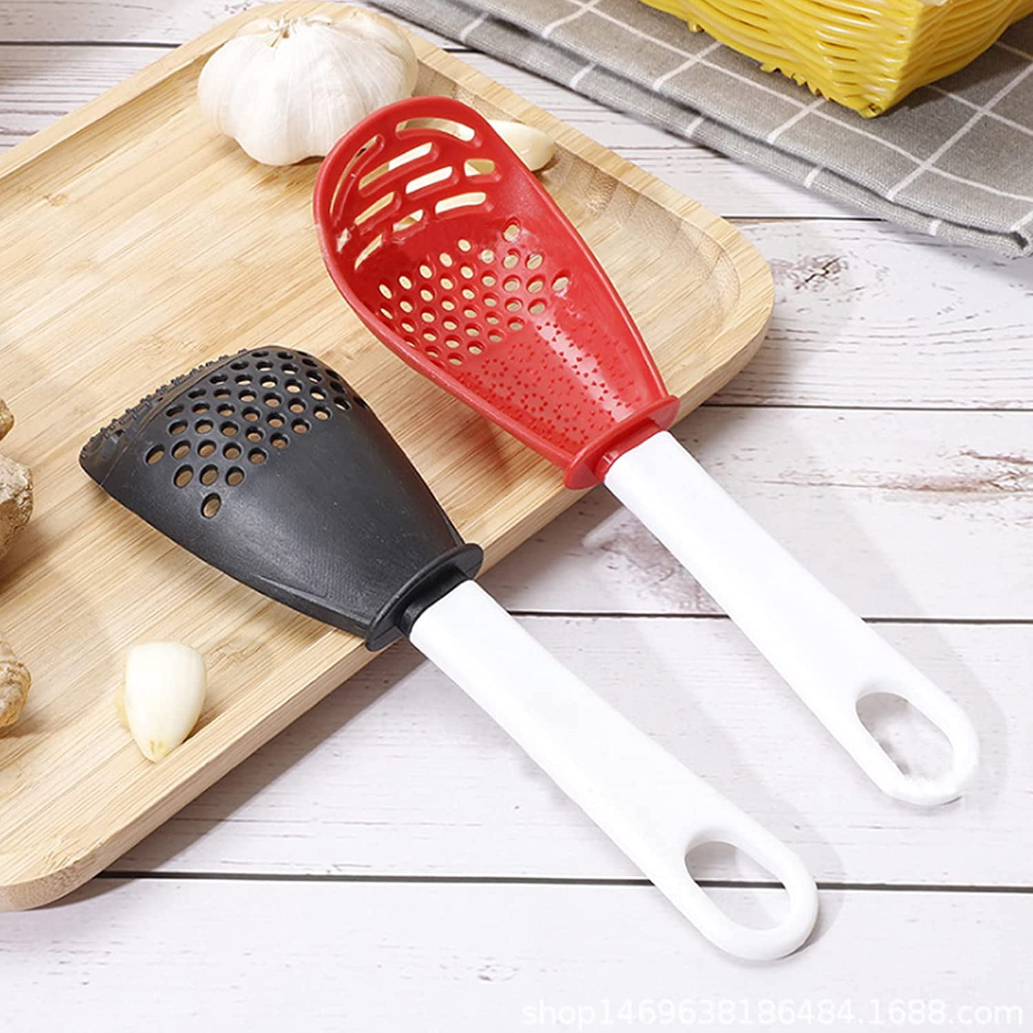 Artrylin 2Pcs Multifunctional Cooking Spoon,Colander Skimmer Scoop ...