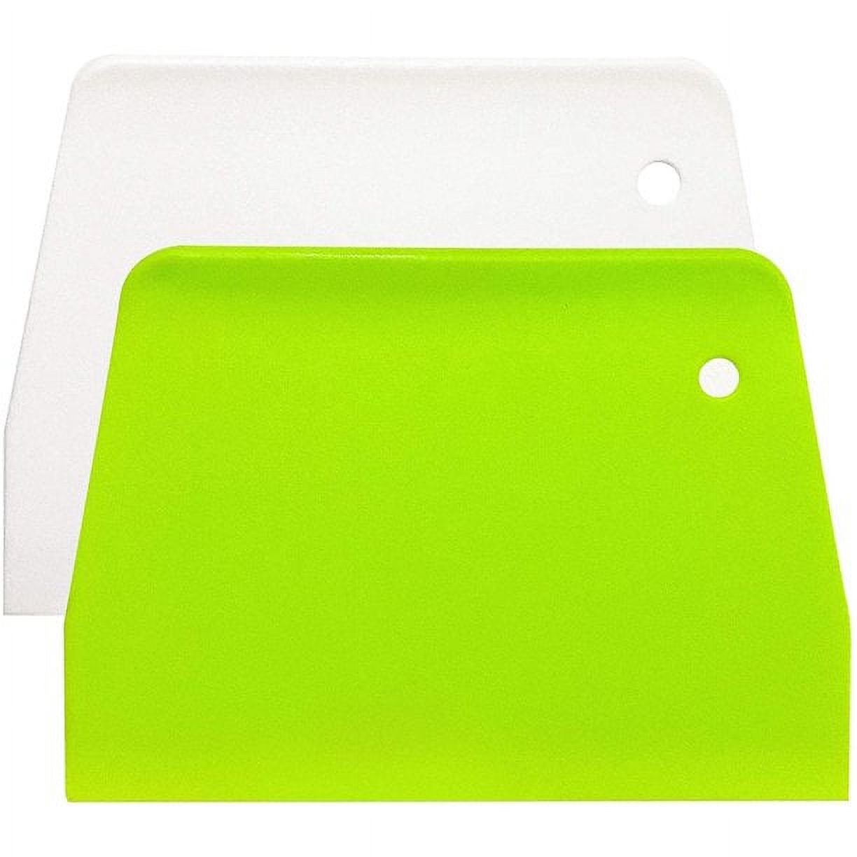 Plastic Scraper Tool Kitchen 5-Piece Flexible Dough Scrapers – Food ...