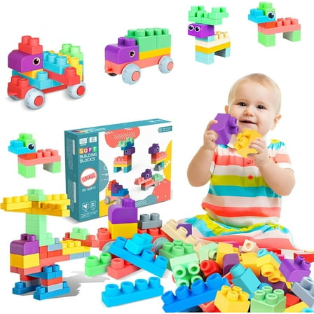 Large Foam Rubber Building Blocks. Ibrick Max 40 (30+10) Pieces ...