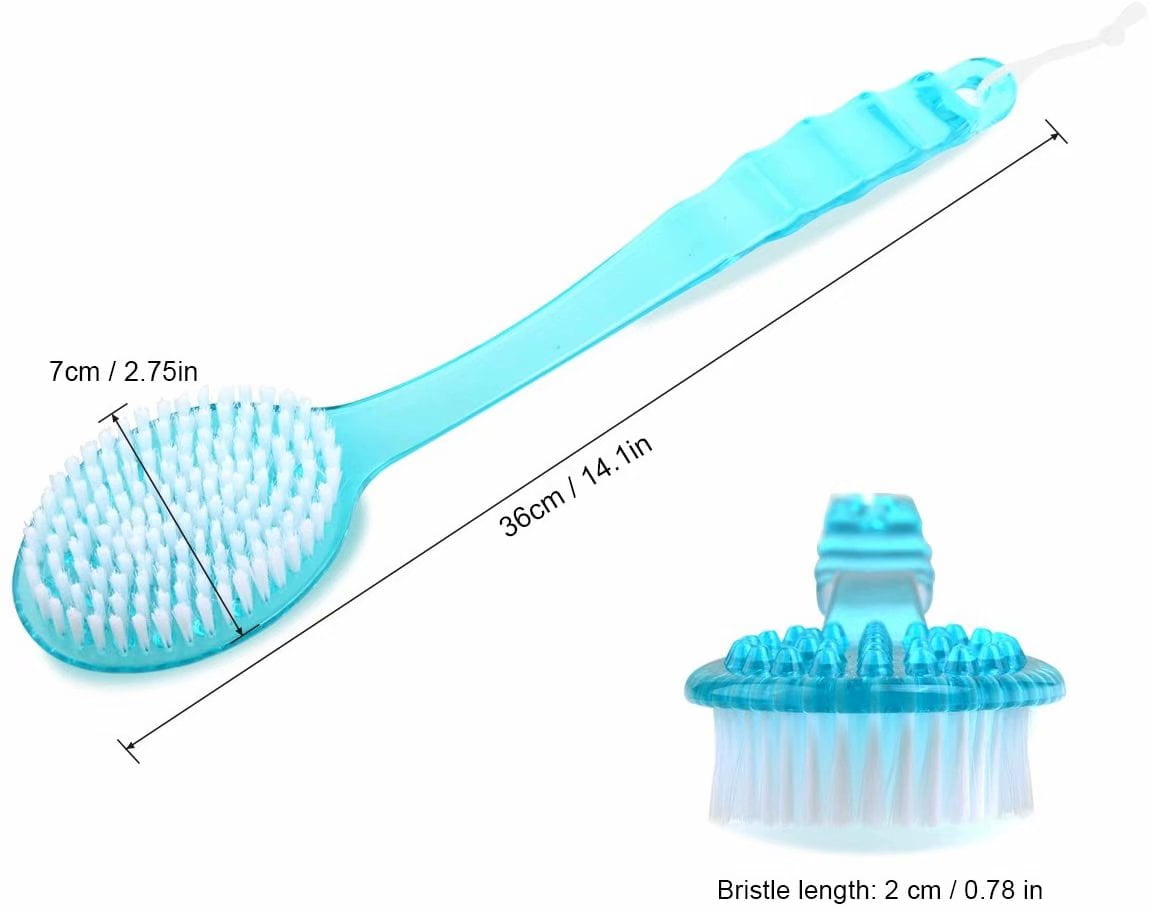 Artrylin Back Body Brush,Bath shower Brush with Bristles, 17 Inches ...