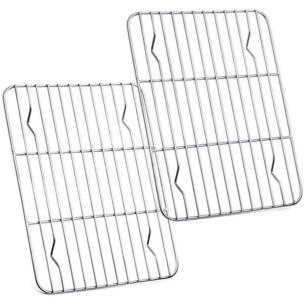 Artrylin Baking Rack Set of 2, Stainless Steel Metal Roasting Cooking ...