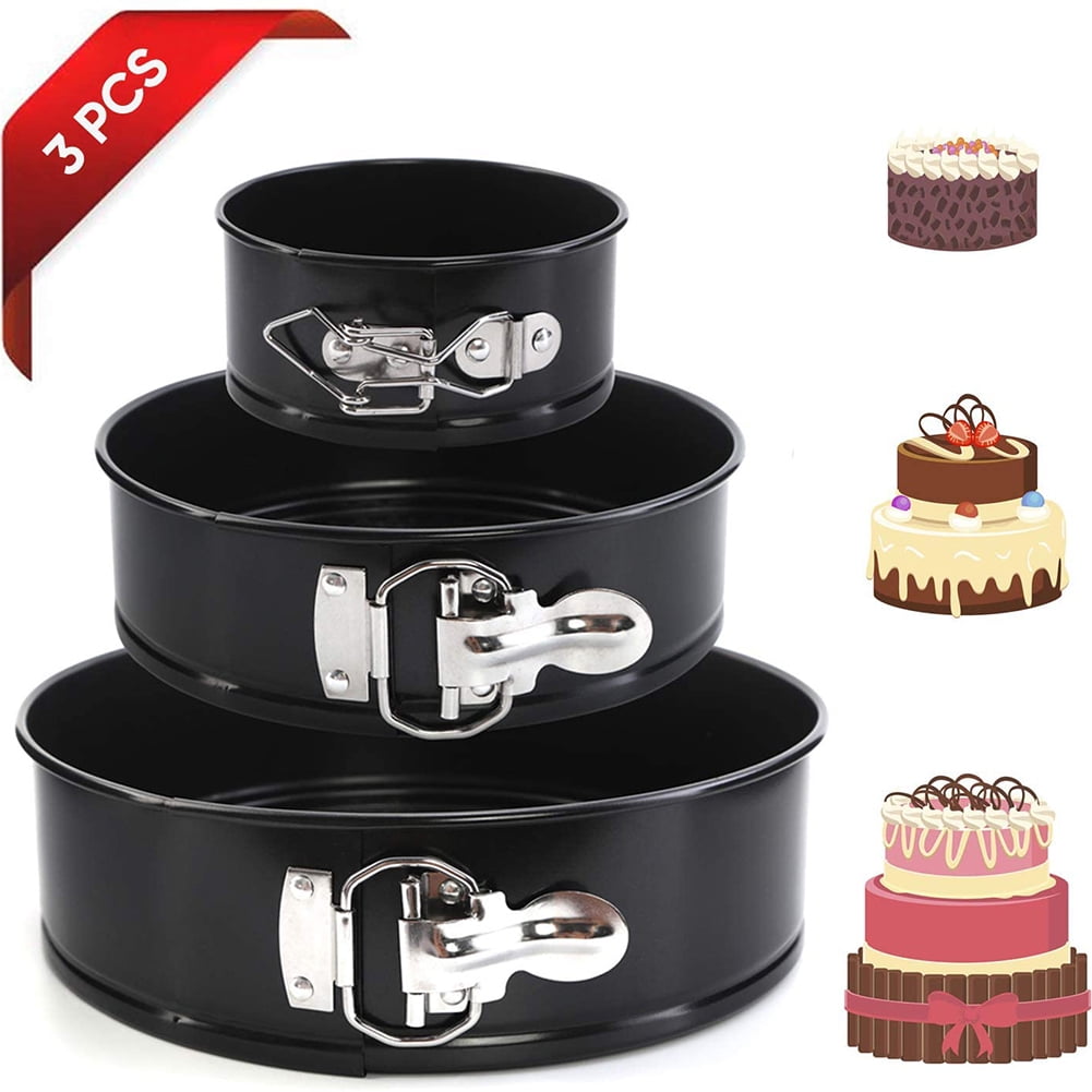 Artrylin Cake Pan 3 Pieces/Set, 4 Inch 7 Inch 9 Inch Non-Stick ...