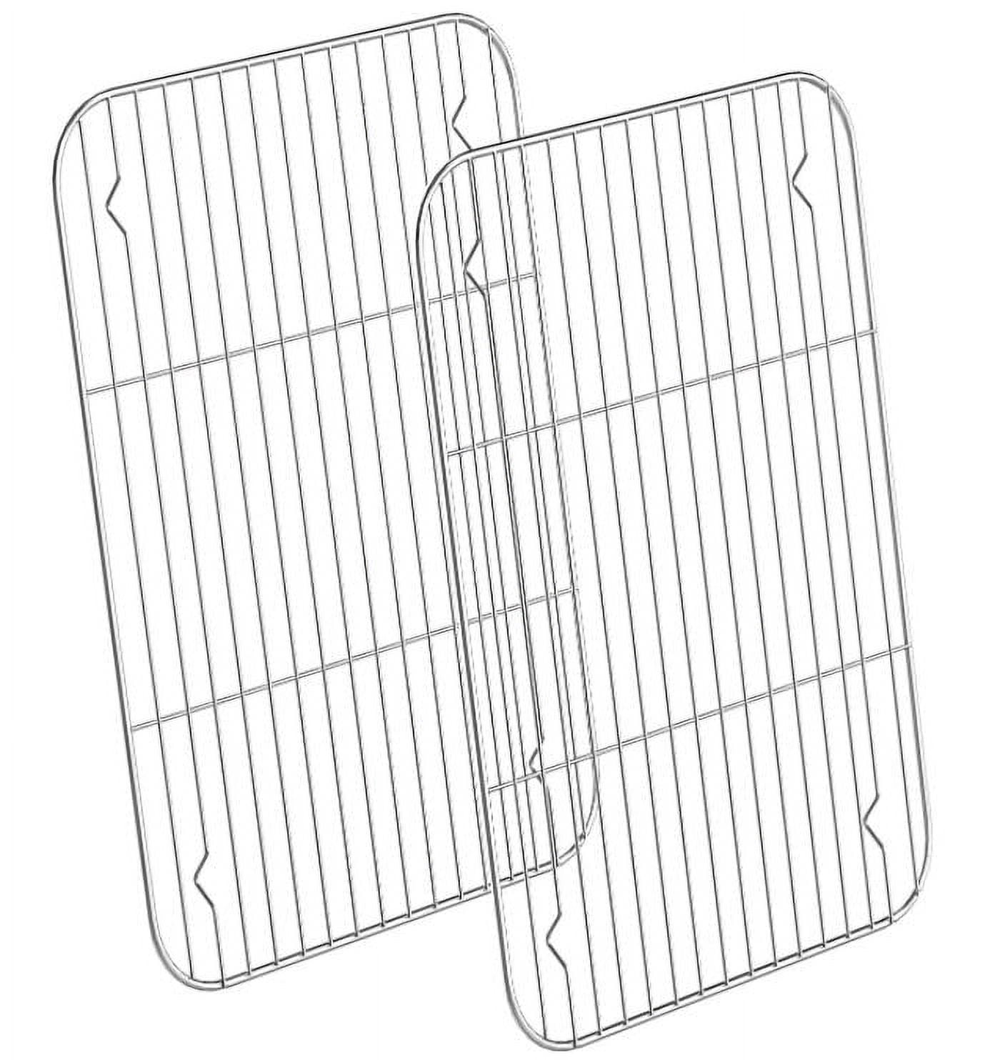 Stainless Steel Cooling Rack Pack of 2,Non-stick Cooking Rack for ...
