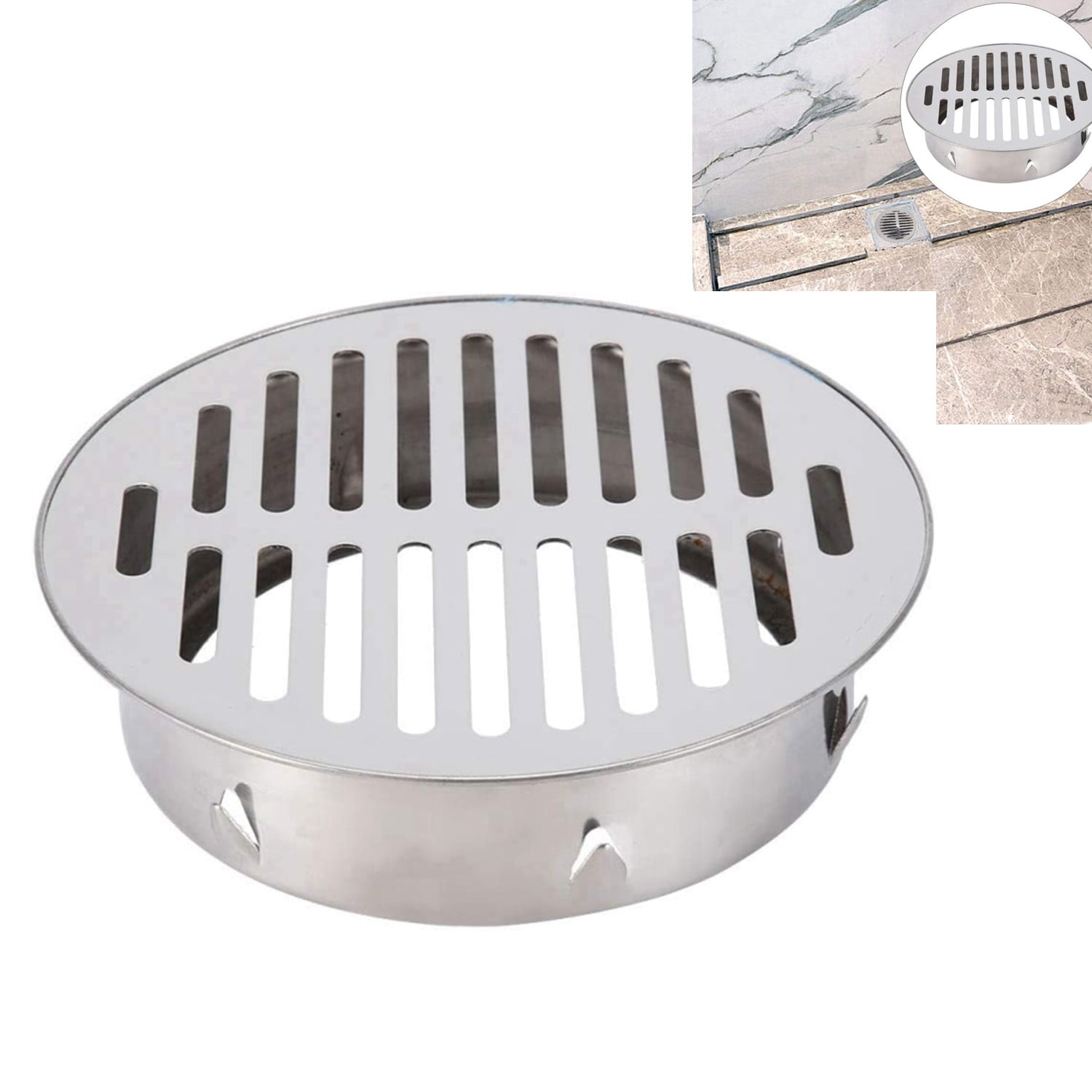 Artrylin Floor Drain Cover, Stainless Steel Round Anti Blocking Round ...