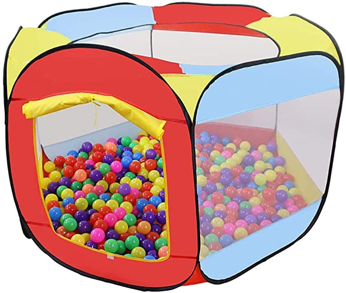 Artrylin Hexagon Ball Pit Tent, Mesh Netting, Indoor and Outdoor Play ...