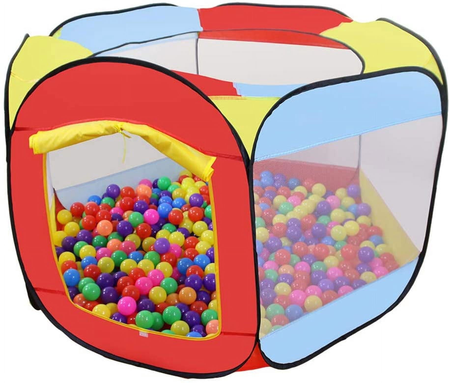 Artrylin Portable Cute Hexagon Children Ball Pit, Indoor and Outdoor ...