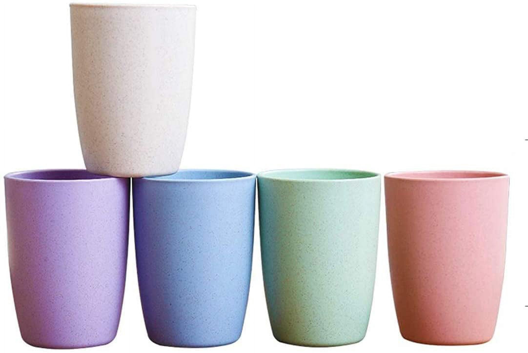 Artrylin Wheat Drinking Cups 5pcs, Reusable Biodegradable Healthy ...
