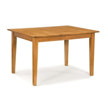 Solid Wood 30"x 48" Dining Table in Washed Gray Taupe - Walmart.com