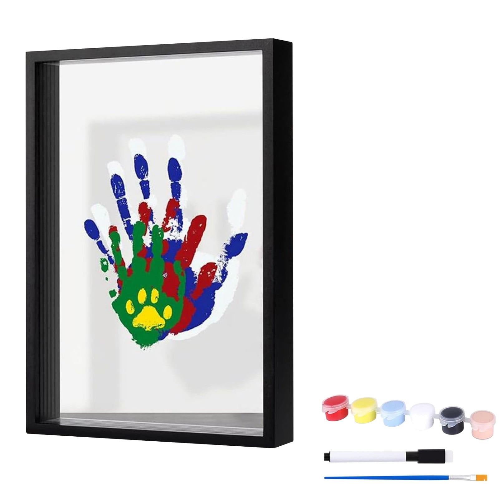 Arts & Crafts DIY Handprint Frame Casting Kit for Couples with Base ...