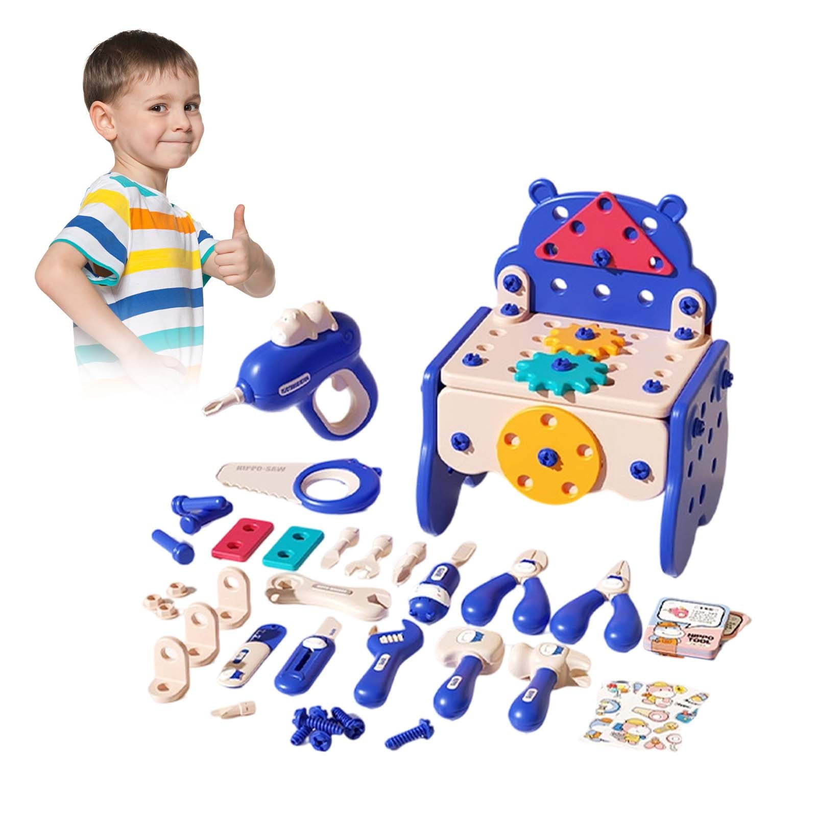 Arts & Crafts & DIY toys DIY Tool Kit For Kids With Interchangeable ...