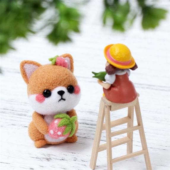 Arts & Crafts Diy S Needle Felting Kit For Beginners With Tools And ...