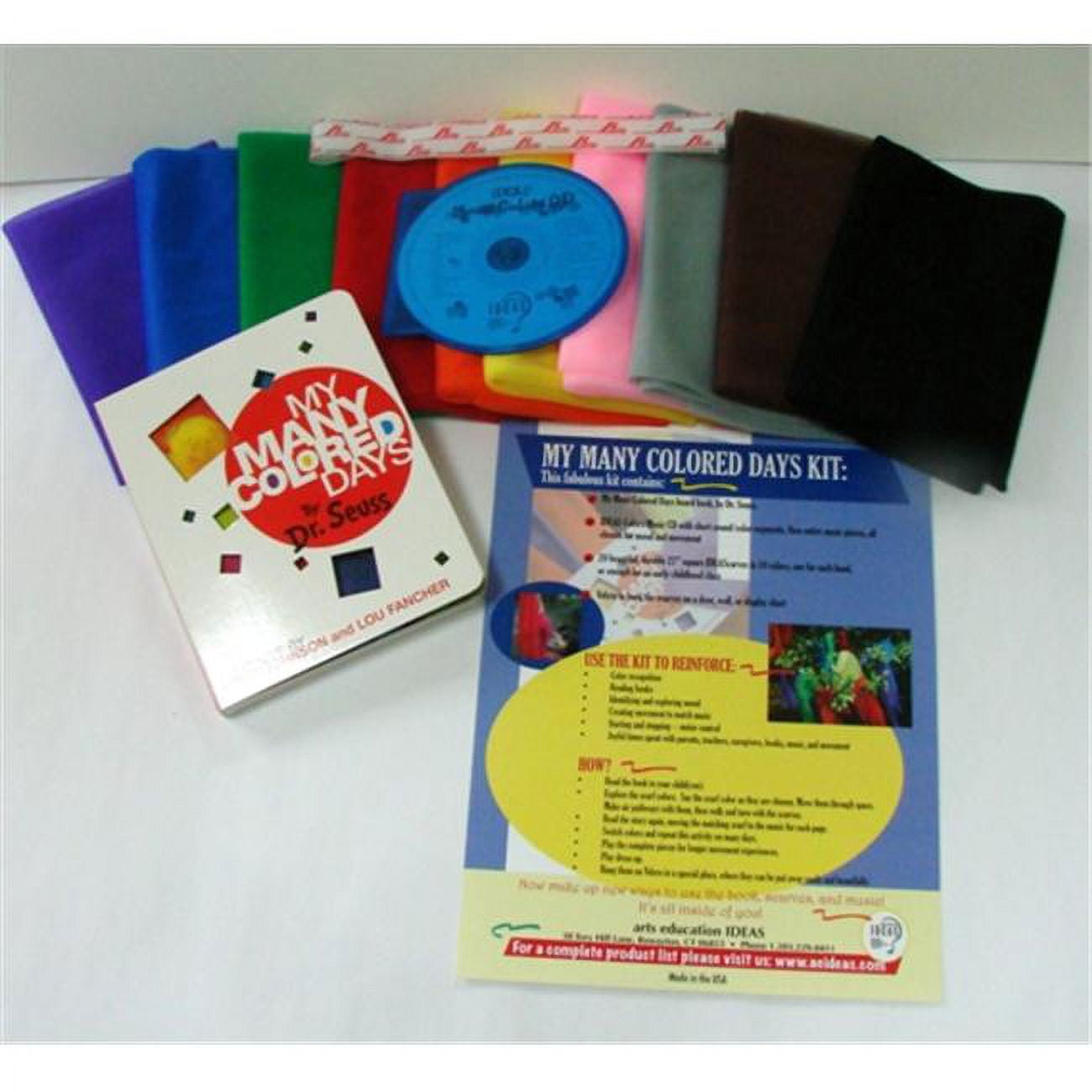 Arts Education Ideas MCD10 My Many Colored Days Parent Scarf Kit ...