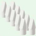 Arts Hi-Polymer White Cap Erasers - Pack of 10 - Walmart.com