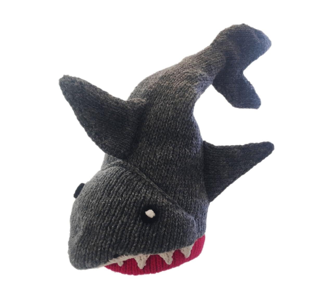 Arts of Ecuador Adult Size Shark Hat, 20 Inch in Circumference and ...