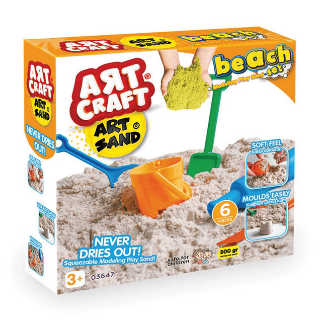 Artsand 500g Beach Sand Playset - Pool Toy Collection - Walmart.com