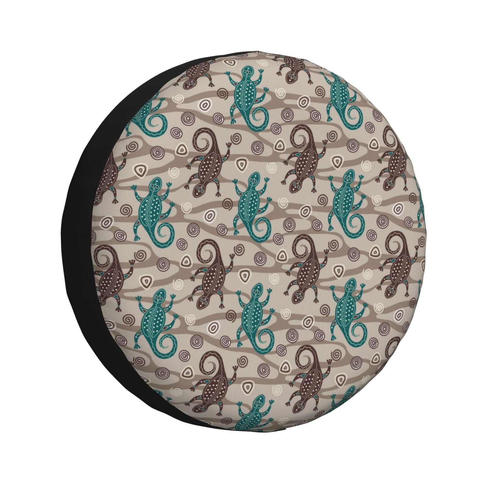 Artsy Cute Gecko Lizard Spare Tire Cover for Trailer Camper RV Truck ...