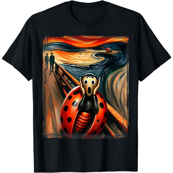 Artsy Scream Shirt for Ladybug Lovers | Artistic Ladybug T-Shirt ...