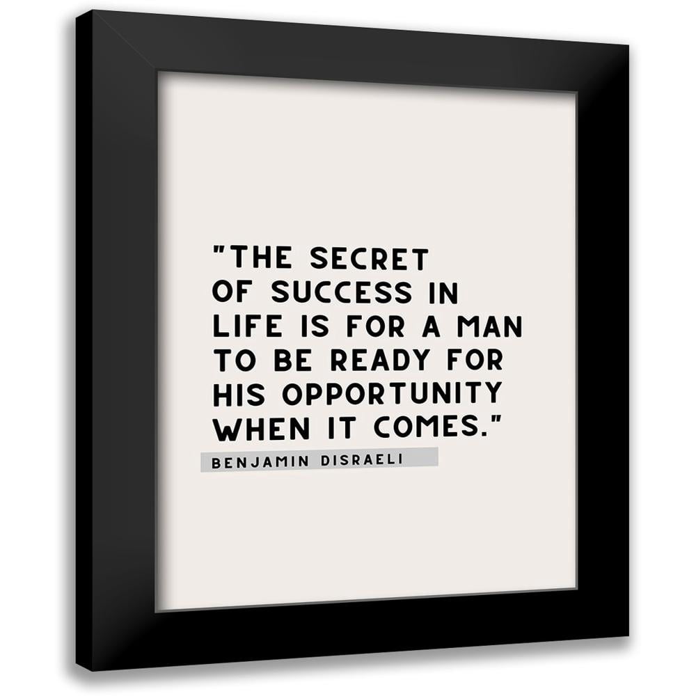 ArtsyQuotes 12x14 Black Modern Framed Museum Art Print Titled ...