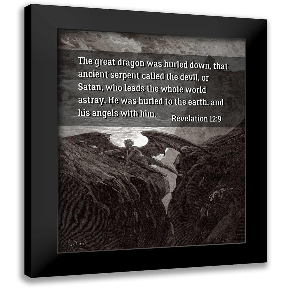 ArtsyQuotes 12x14 Black Modern Framed Museum Art Print Titled - Bible ...
