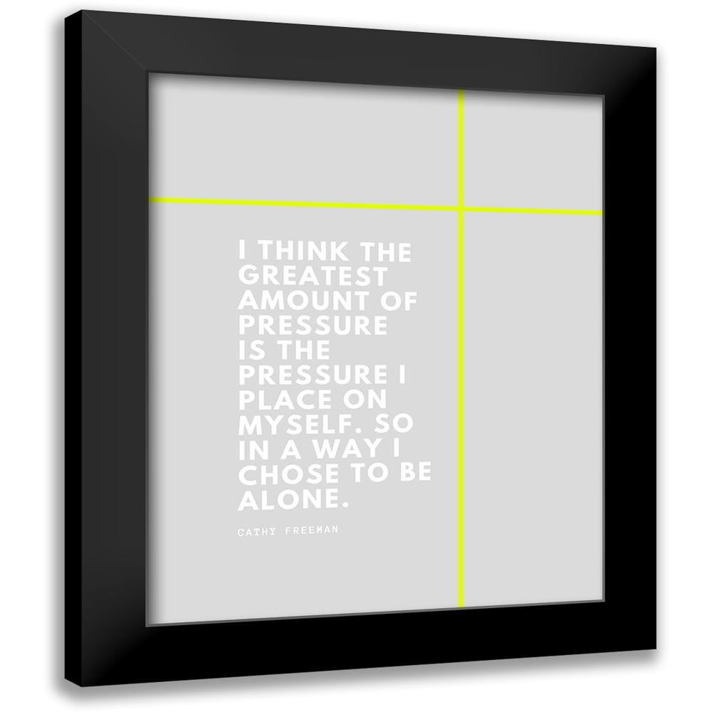 ArtsyQuotes 12x14 Black Modern Framed Museum Art Print Titled - Cathy ...