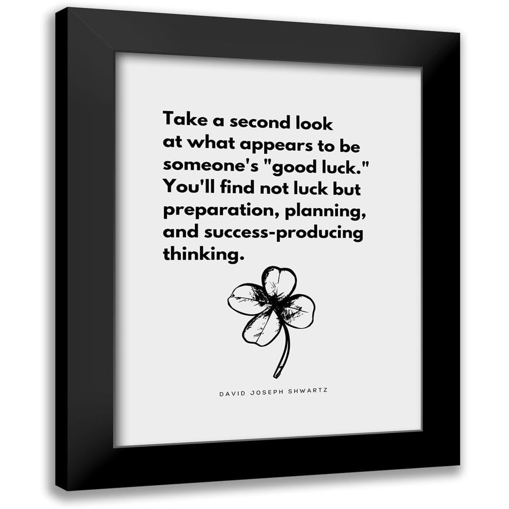 ArtsyQuotes 12x14 Black Modern Framed Museum Art Print Titled - David ...