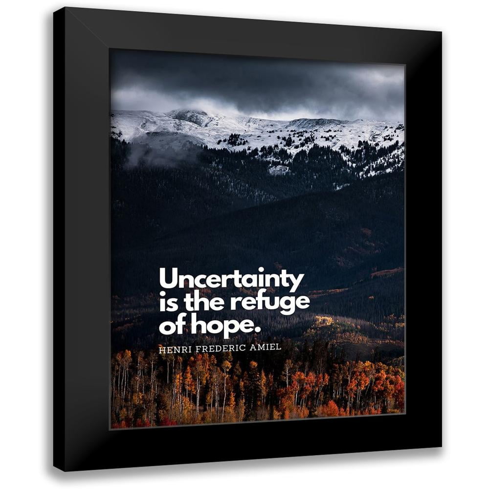 ArtsyQuotes 12x14 Black Modern Framed Museum Art Print Titled - Henri ...