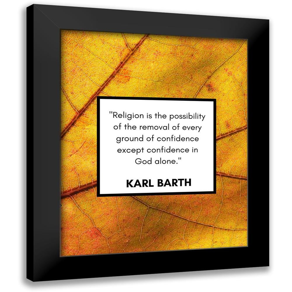 ArtsyQuotes 12x14 Black Modern Framed Museum Art Print Titled - Karl ...