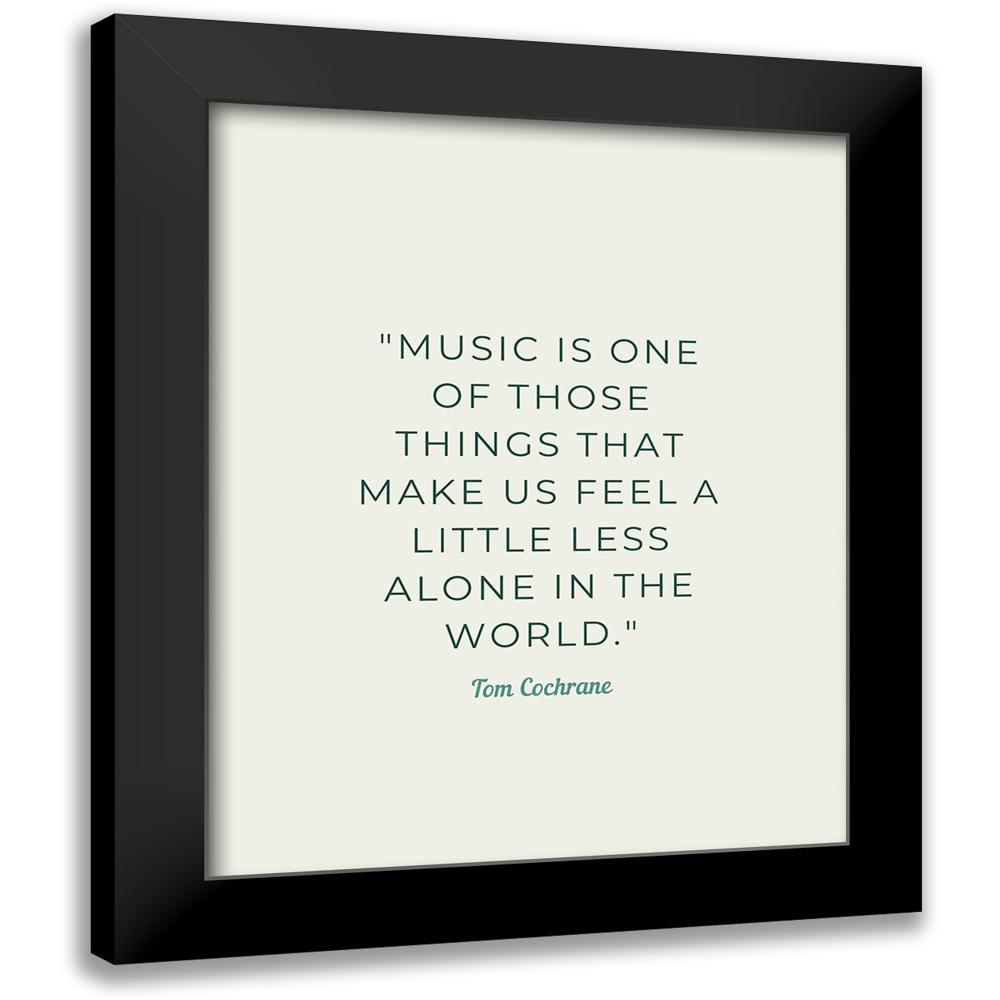 ArtsyQuotes 12x14 Black Modern Framed Museum Art Print Titled - Tom ...