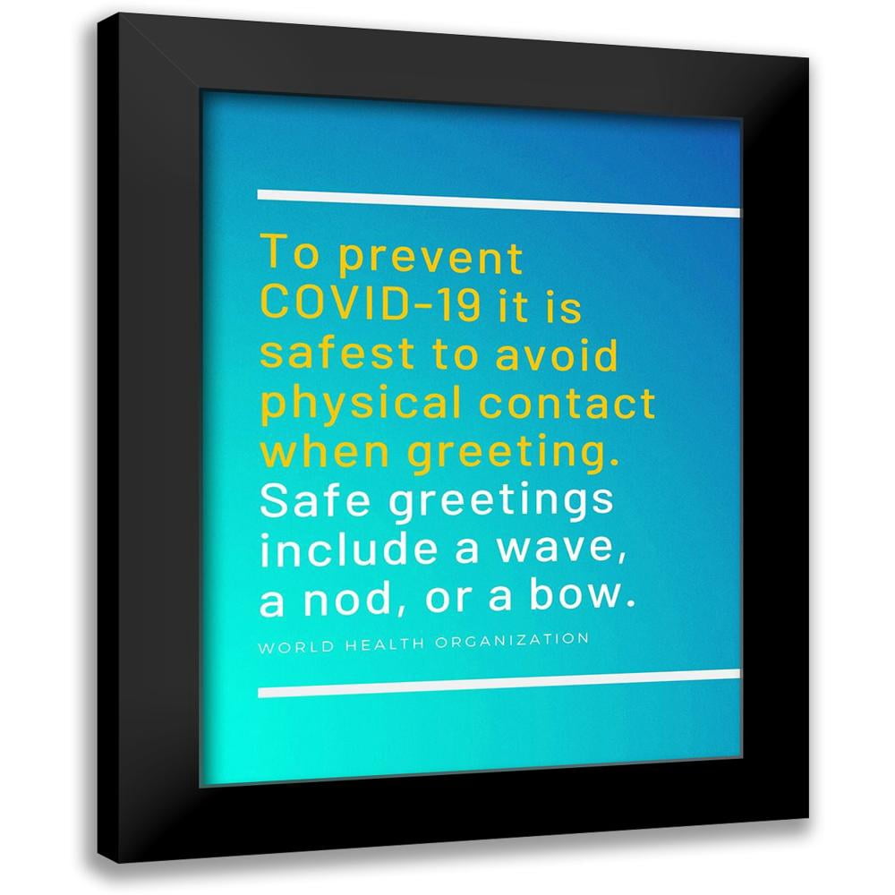 ArtsyQuotes 12x14 Black Modern Framed Museum Art Print Titled - World ...
