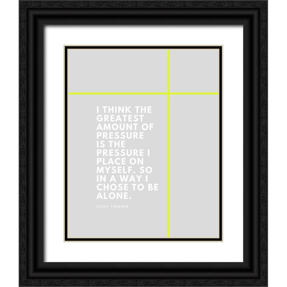 ArtsyQuotes 12x14 Black Ornate Wood Framed with Double Matting Museum ...