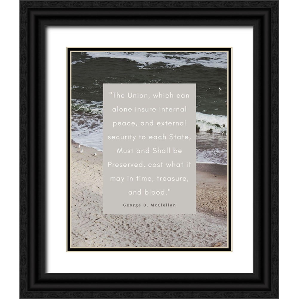 ArtsyQuotes 12x14 Black Ornate Wood Framed with Double Matting Museum ...