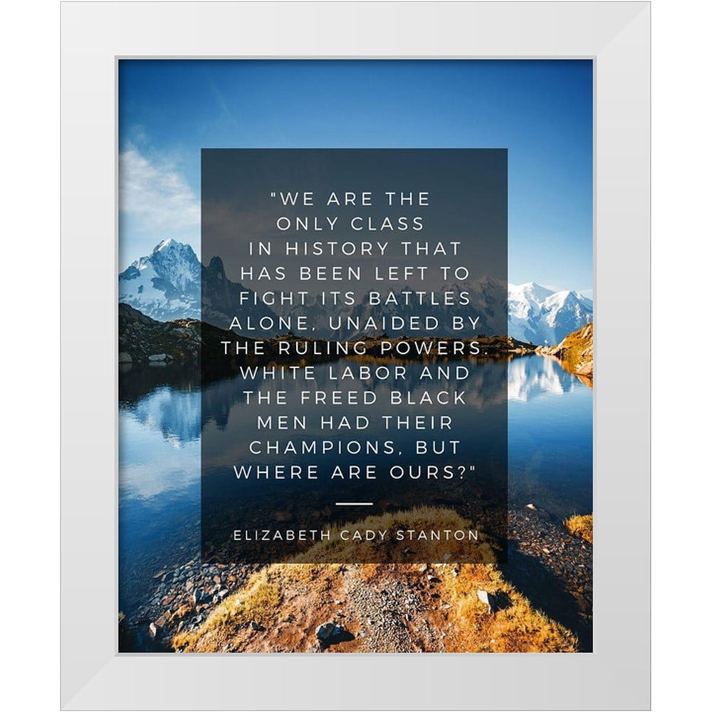 ArtsyQuotes 12x14 White Modern Wood Framed Museum Art Print Titled ...