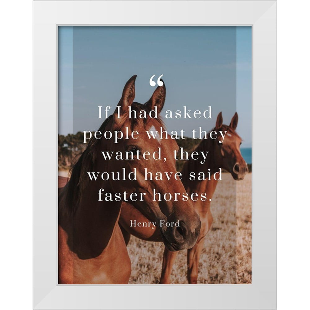 ArtsyQuotes 12x14 White Modern Wood Framed Museum Art Print Titled ...