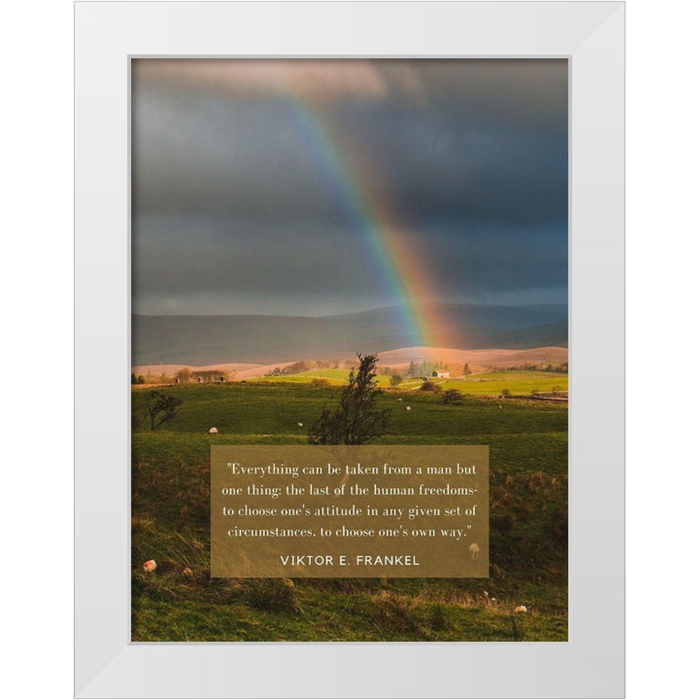 ArtsyQuotes 12x14 White Modern Wood Framed Museum Art Print Titled ...