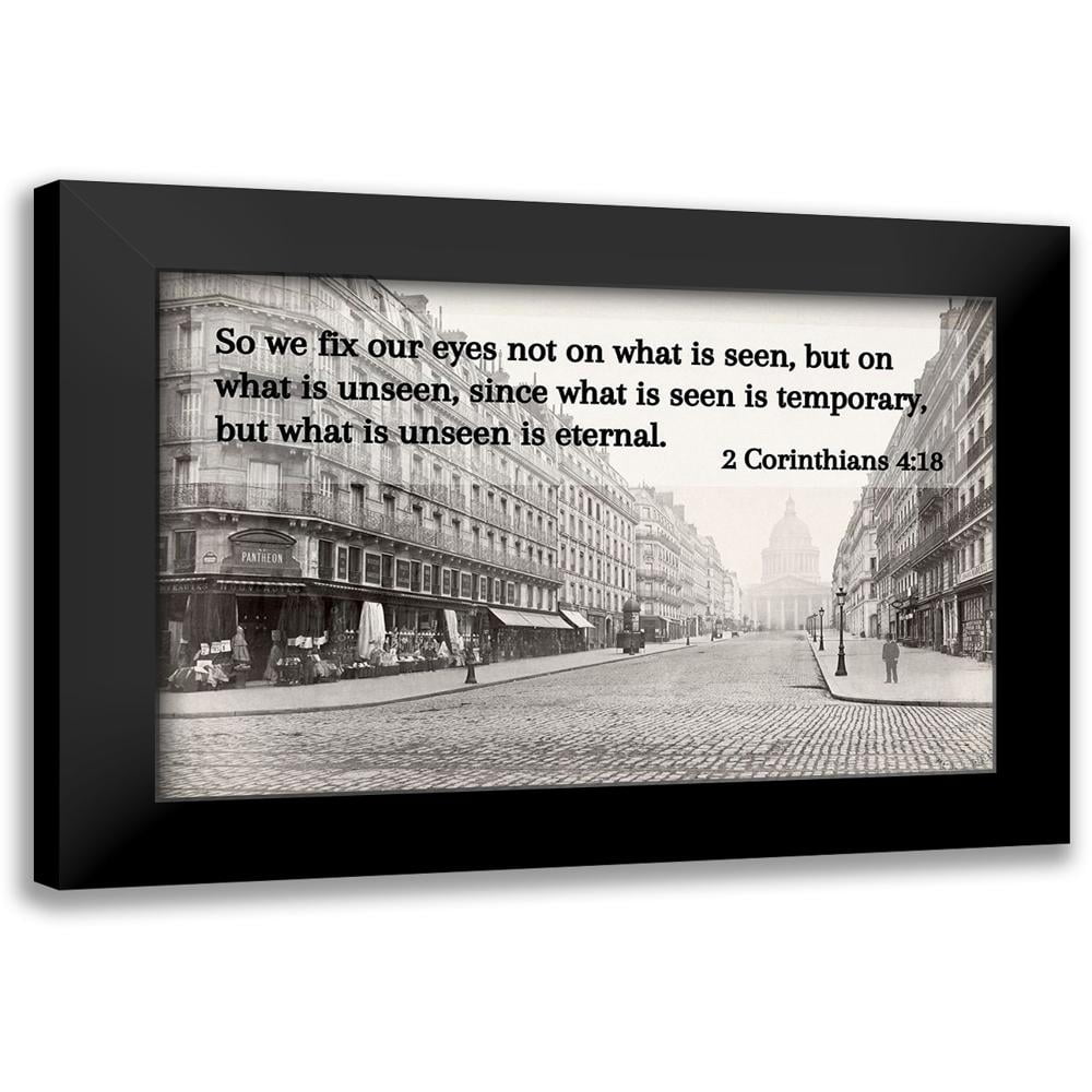 ArtsyQuotes 14x10 Black Modern Framed Museum Art Print Titled - Bible ...