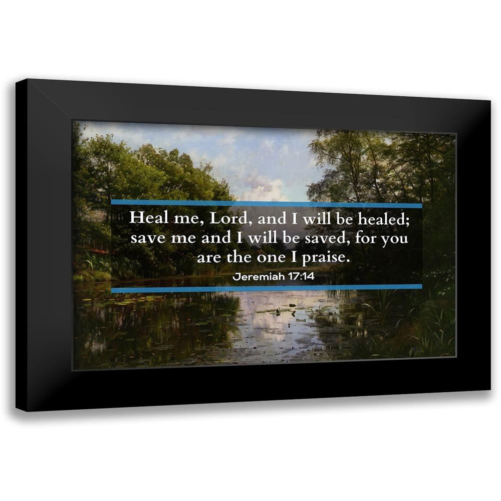 ArtsyQuotes 14x11 Black Modern Framed Museum Art Print Titled - Bible ...