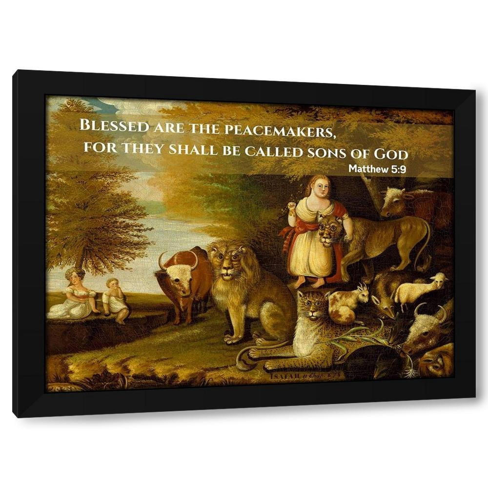 ArtsyQuotes 14x11 Black Modern Wood Framed Wall Art Titled - Bible ...
