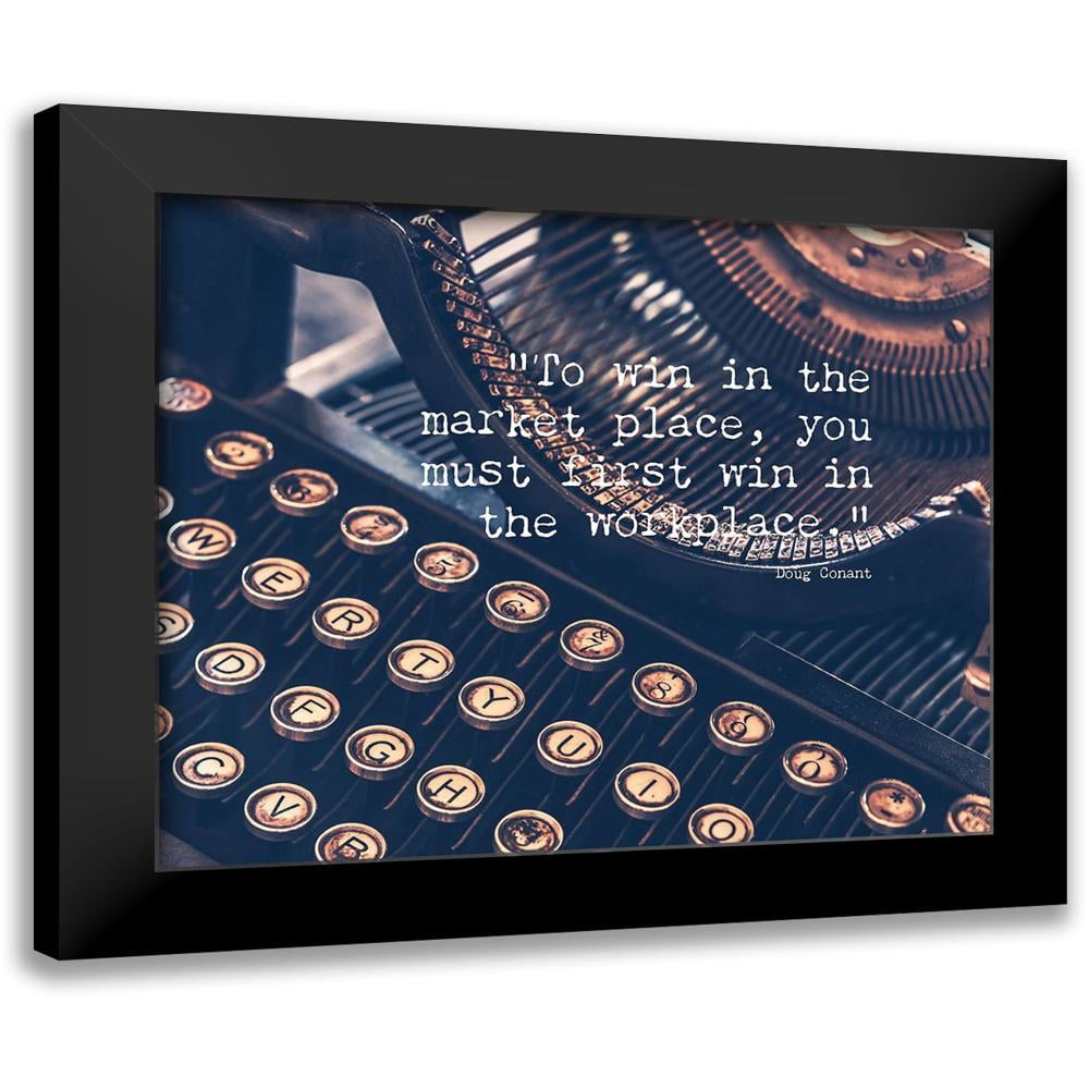 ArtsyQuotes 14x12 Black Modern Framed Museum Art Print Titled - Doug ...