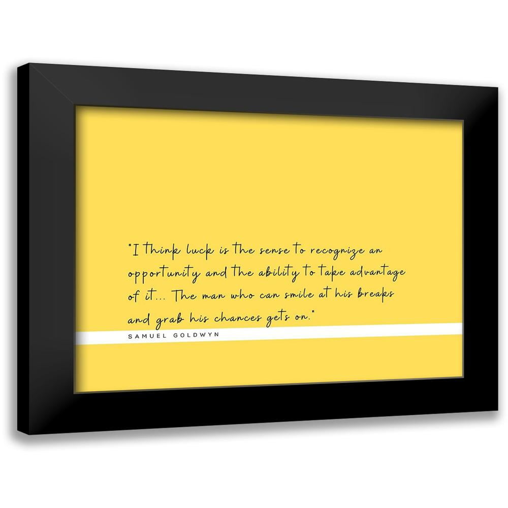 ArtsyQuotes 14x12 Black Modern Framed Museum Art Print Titled - Samuel ...