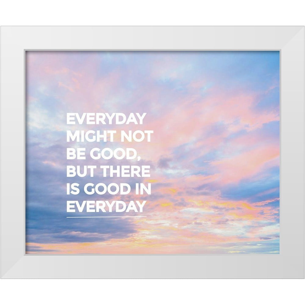 ArtsyQuotes 14x12 White Modern Wood Framed Museum Art Print Titled ...