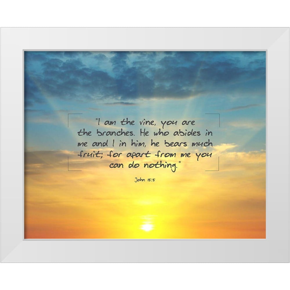 ArtsyQuotes 14x12 White Modern Wood Framed Museum Art Print Titled ...