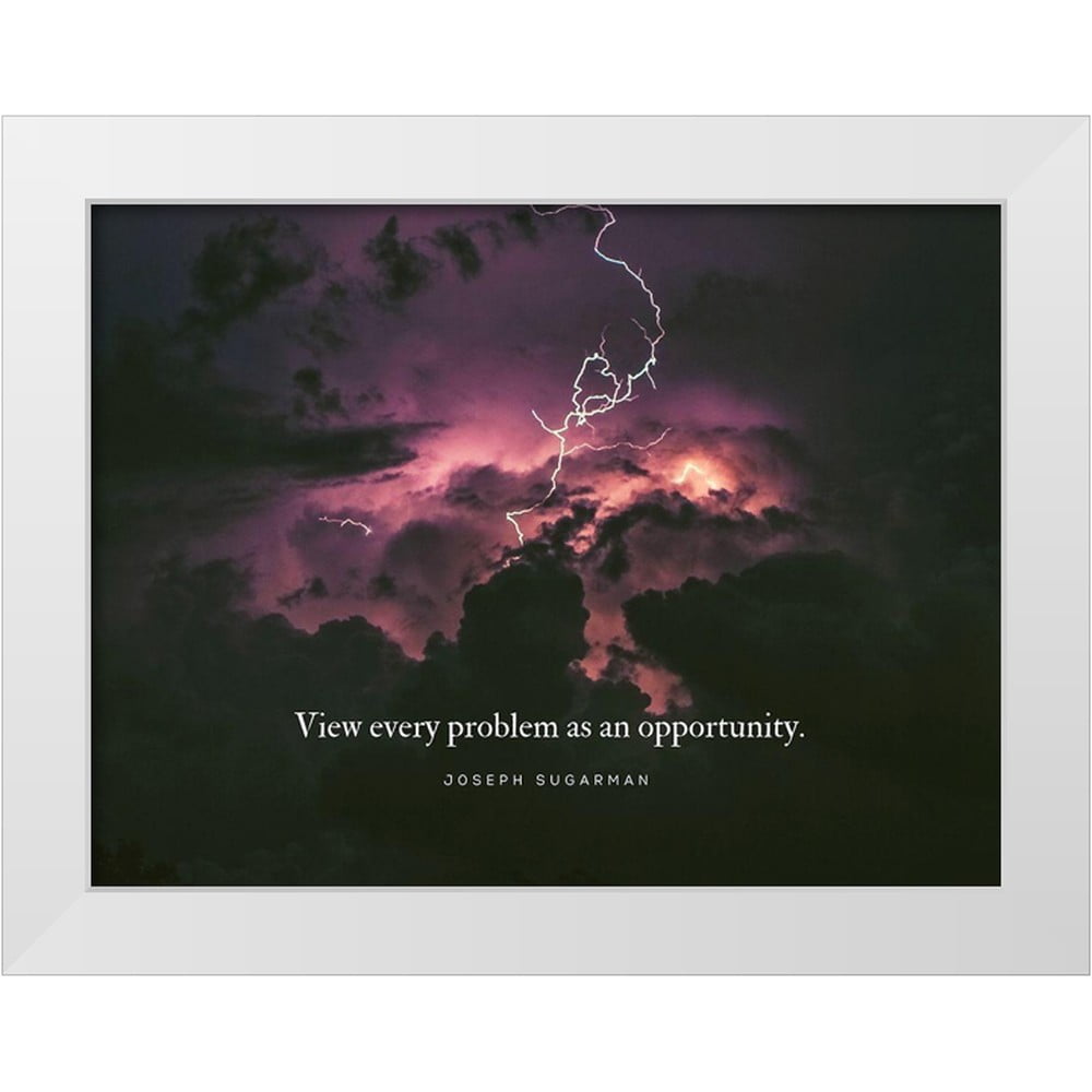 ArtsyQuotes 14x12 White Modern Wood Framed Museum Art Print Titled ...