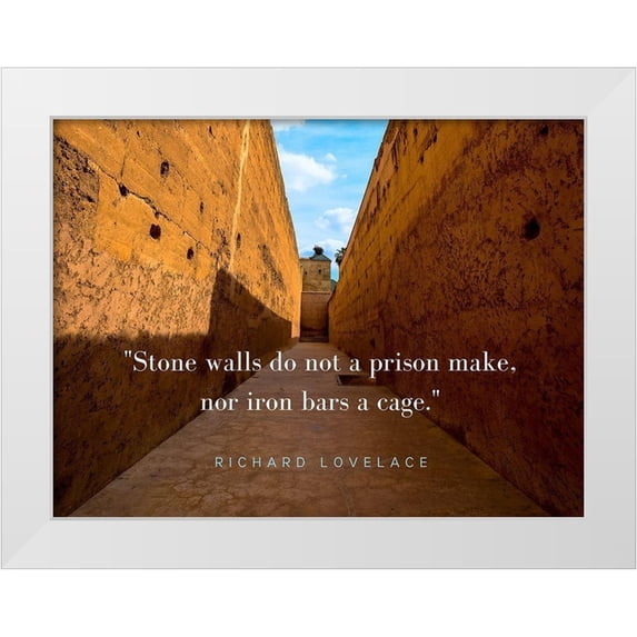 ArtsyQuotes 14x12 White Modern Wood Framed Museum Art Print Titled ...