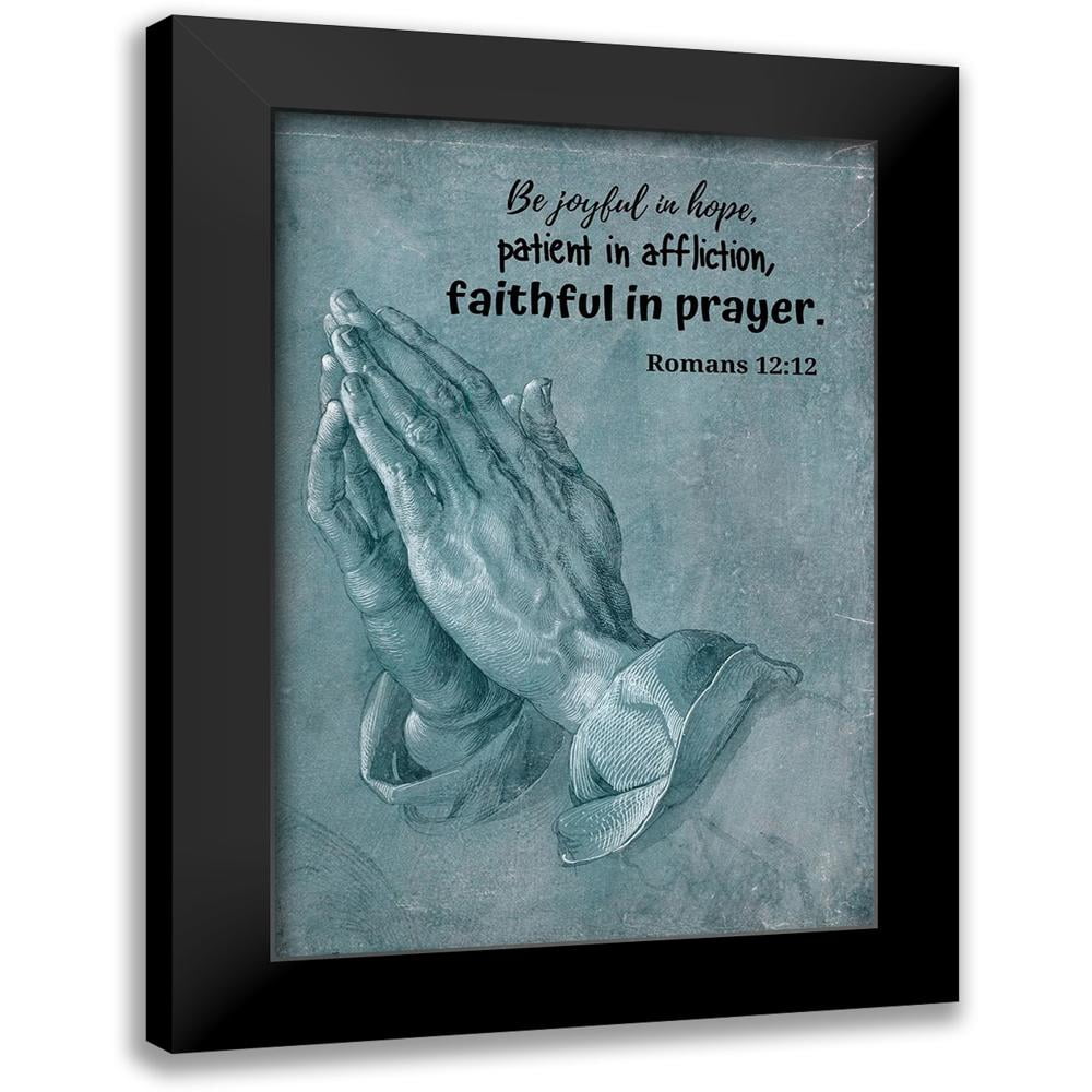 ArtsyQuotes 14x18 Black Modern Framed Museum Art Print Titled - Bible ...