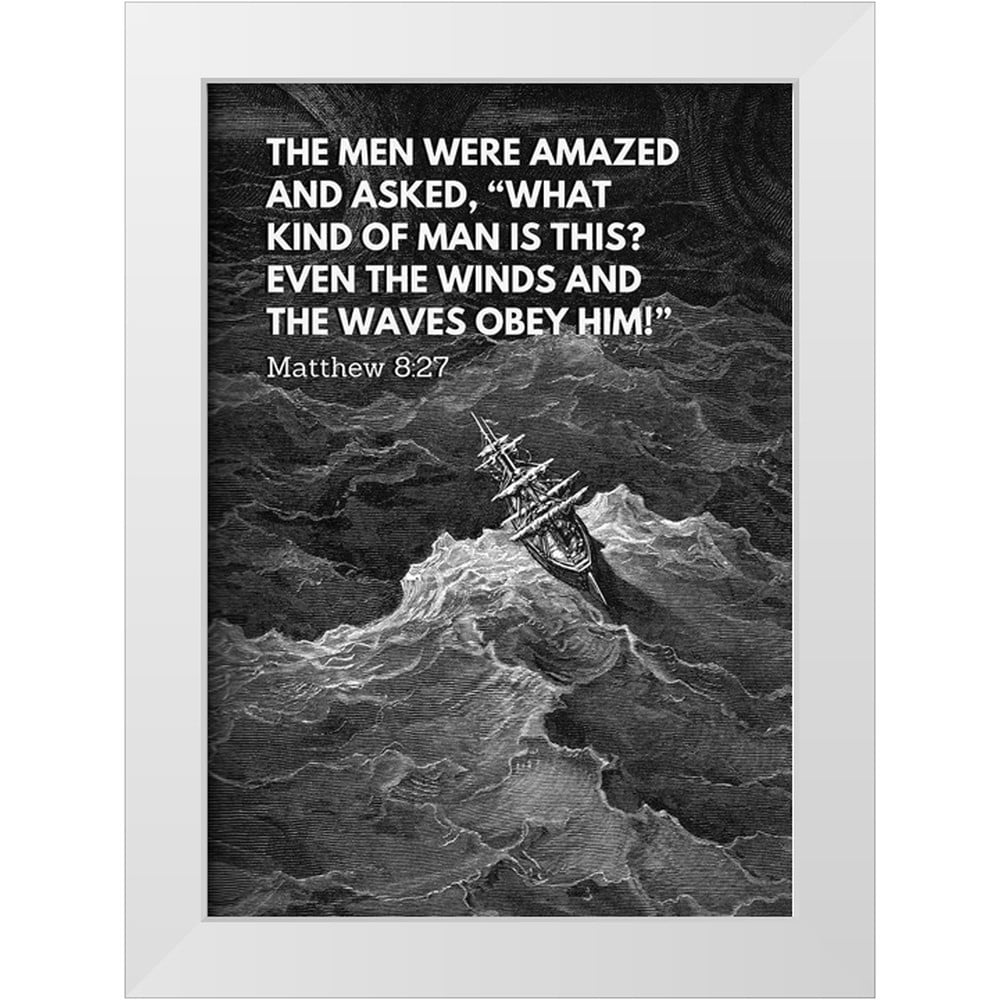 ArtsyQuotes 14x18 White Modern Wood Framed Museum Art Print Titled ...