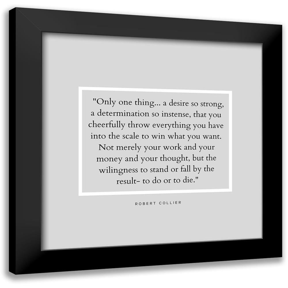 ArtsyQuotes 15x15 Black Modern Framed Museum Art Print Titled - Robert ...