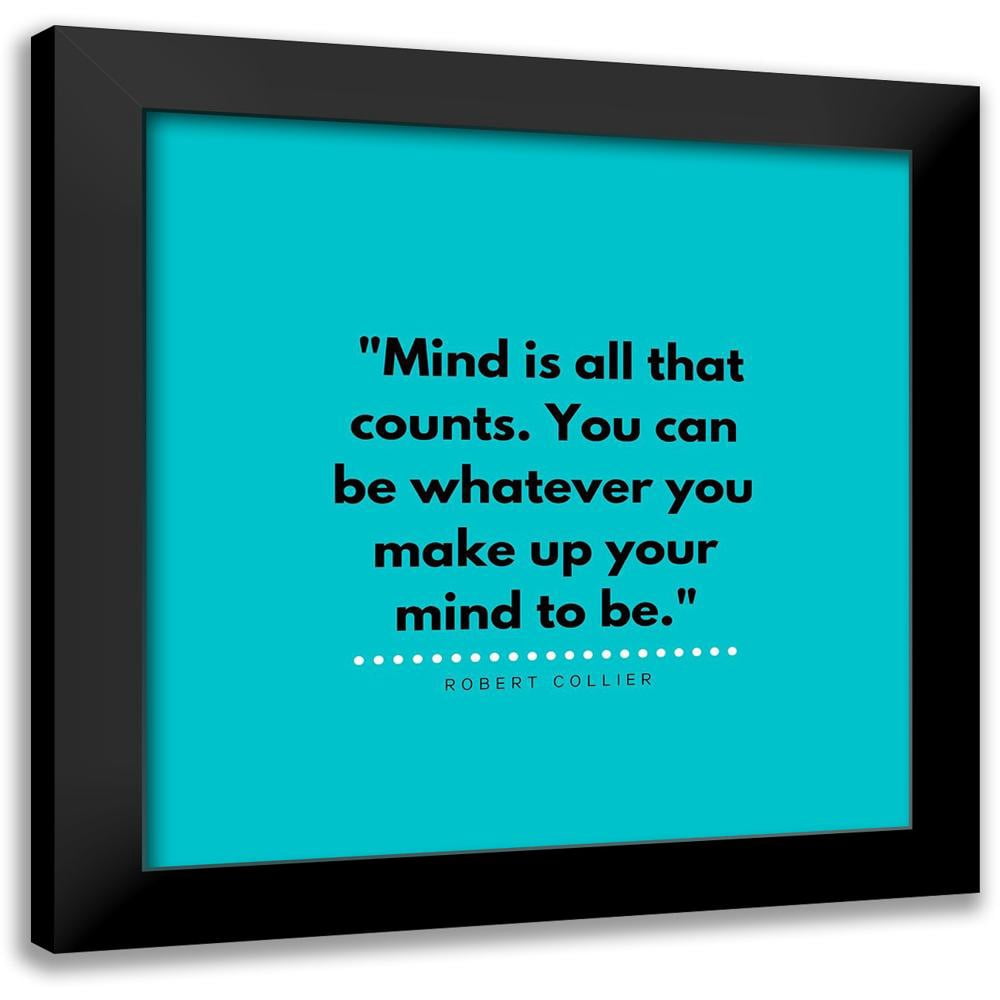 ArtsyQuotes 15x15 Black Modern Framed Museum Art Print Titled - Robert ...